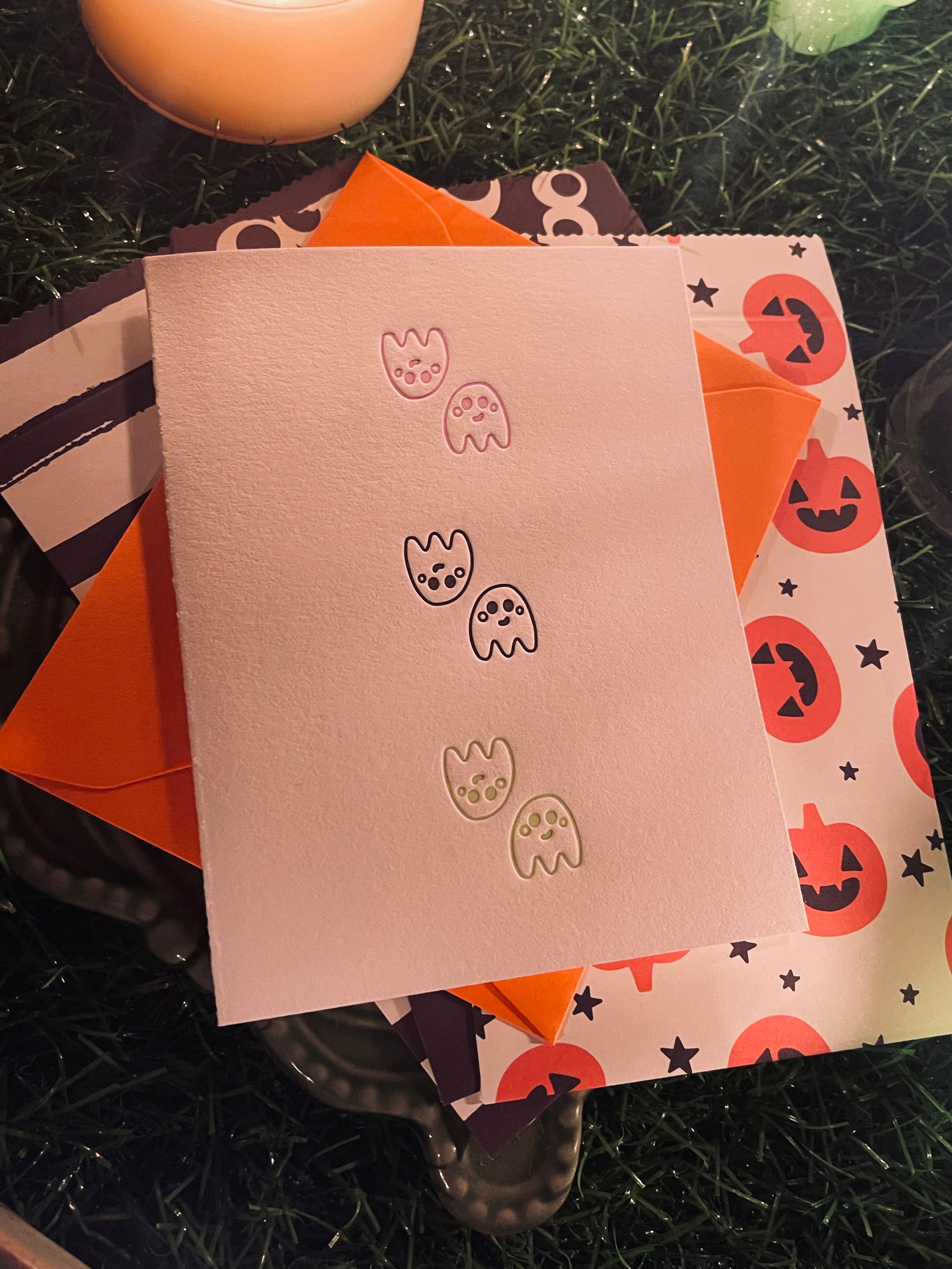 Bestie Boos (Multi Color) - Best Friend Card – Print Doodle Press